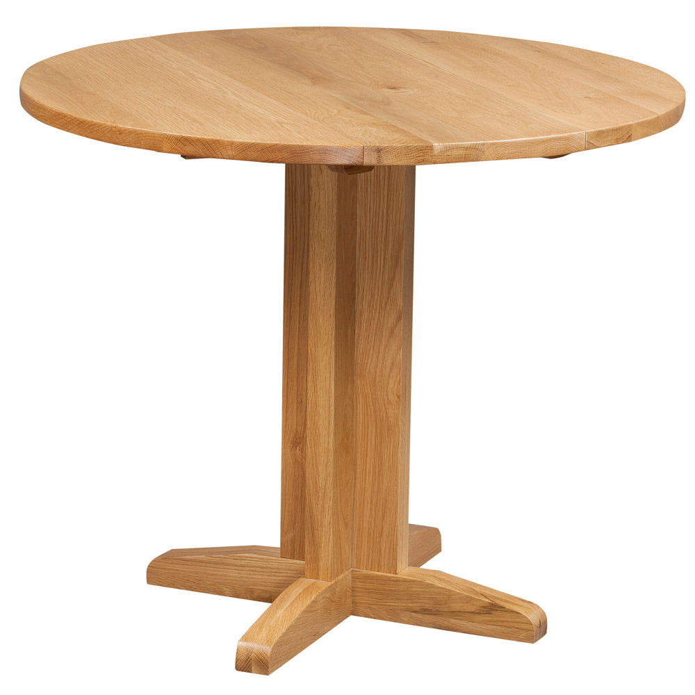 Round Drop Leaf Table DOR089 Devonshire Living Home Furnishings Devon